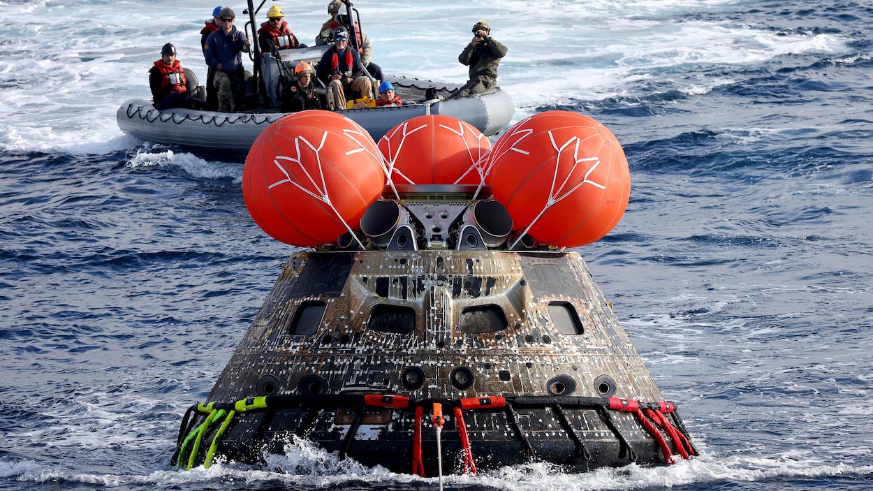 Amerissage réussi pour le vaisseau Orion de la NASA | MAJ