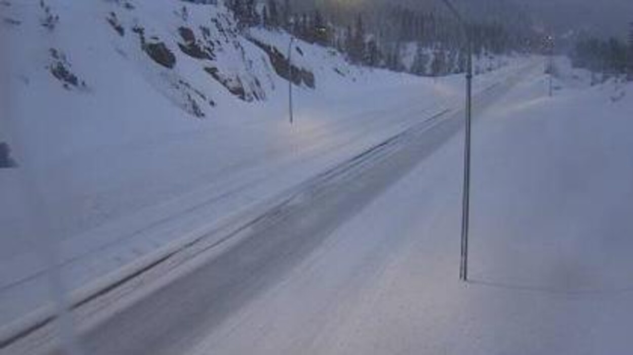 L’autoroute Coquihalla entre Hope et Merritt est fermée jusqu’à samedi ...