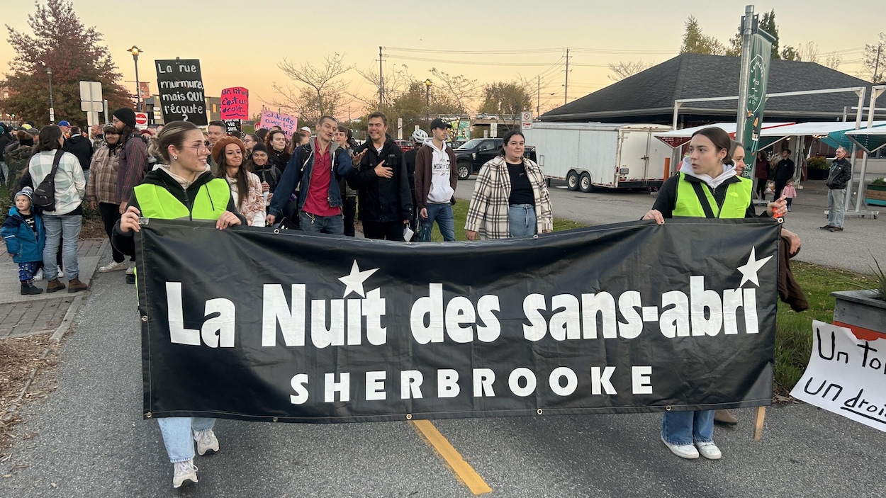 Une 23e Nuit des sans-abri aux « 100 visages » à Sherbrooke | Radio-Canada