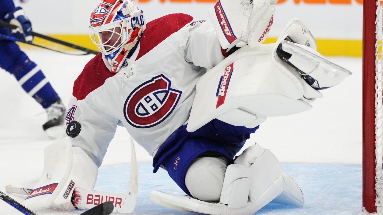 Jake Allen prend le chemin du New Jersey | Radio-Canada