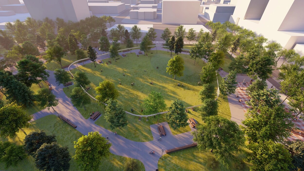 Le parc Warehouse, un « projet transformateur » au cœur d’Edmonton ...