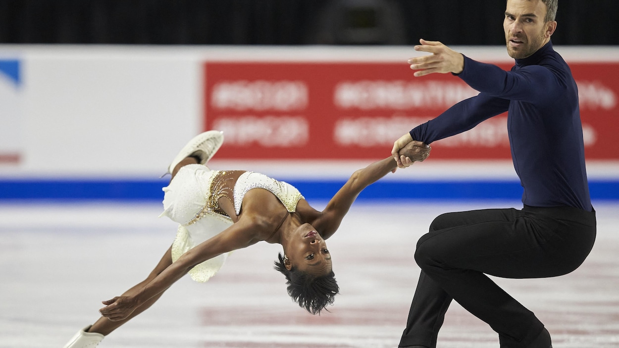 Vanessa James et Eric Radford glissent vers leur moment olympique ...