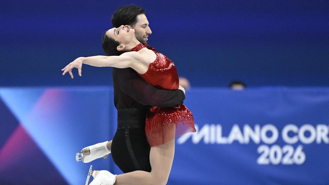 Stellato-Dudek et Deschamps satisfaits après leur programme libre ...