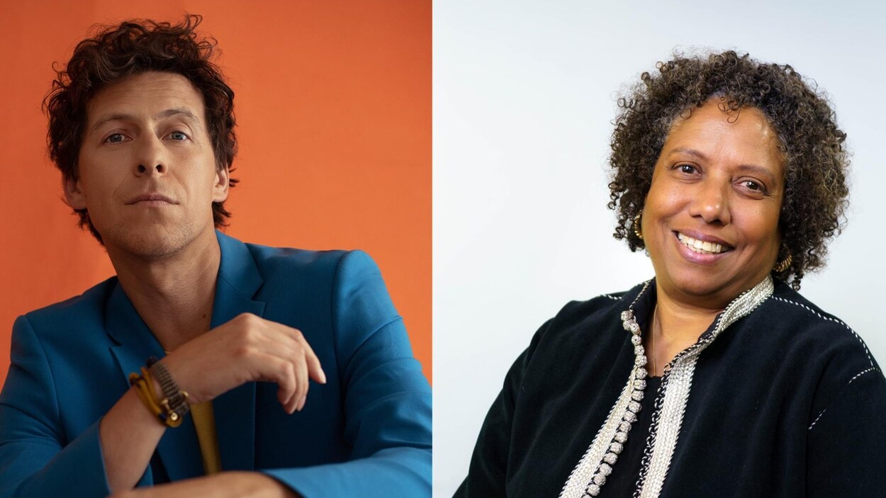 Patrice Michaud et Marie-Denise Douyon au festival La Crue des mots ...