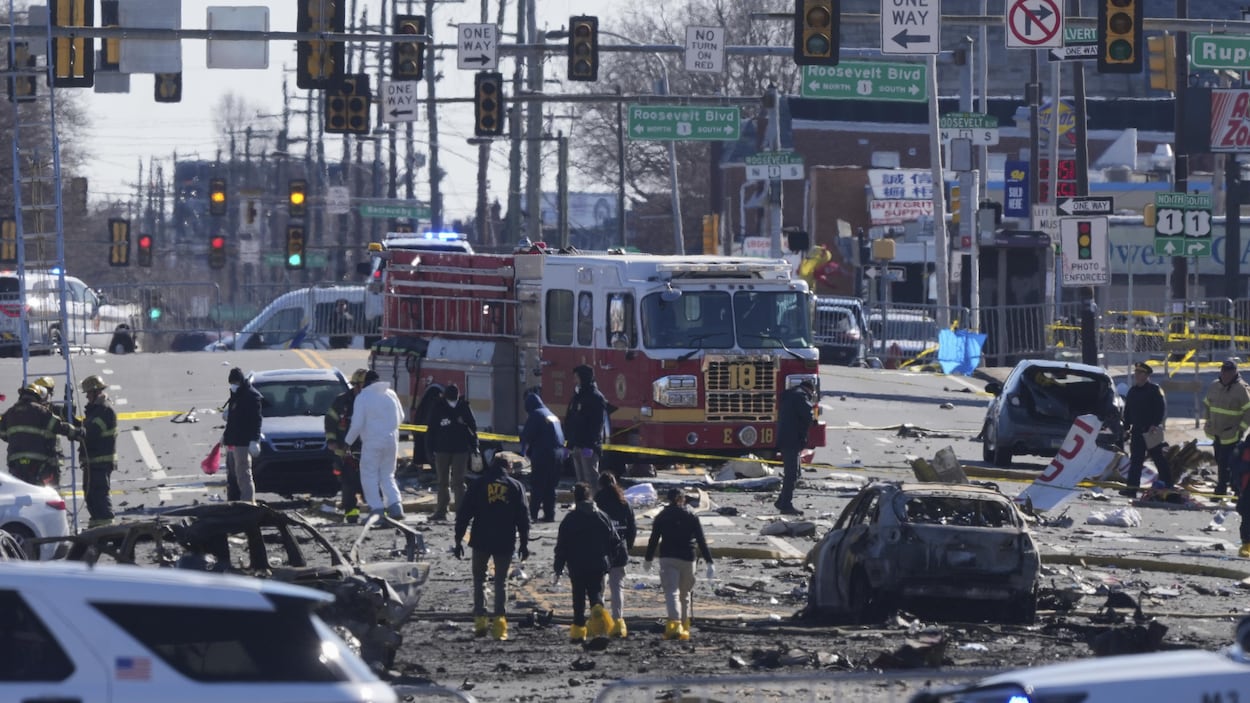 L’écrasement de l’avion médical à Philadelphie a fait 7 morts et 19 ...