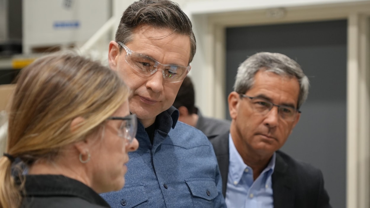 Pierre Poilievre de passage à RDL | Radio-Canada