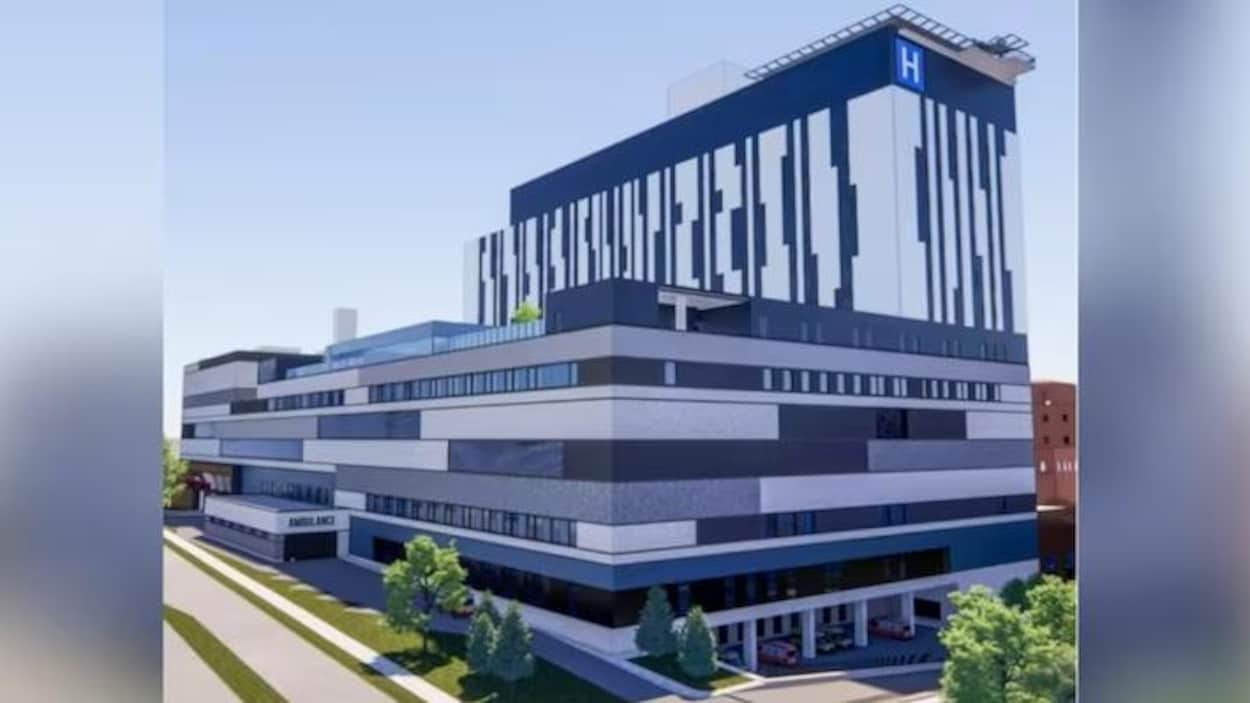 La N.-É. dévoile les plans d’une tour de 14 étages pour l’hôpital QEII ...