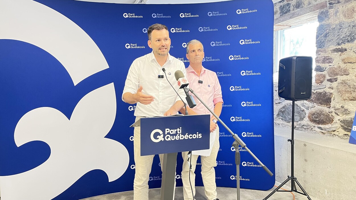 Le Parti québécois lance sa campagne dans Arthabaska | Radio-Canada