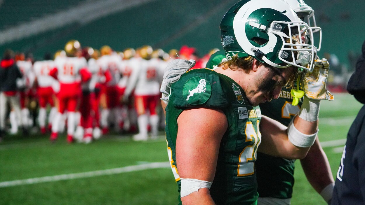 Les Rams de Regina l’échappent en toute fin de rencontre | Radio-Canada