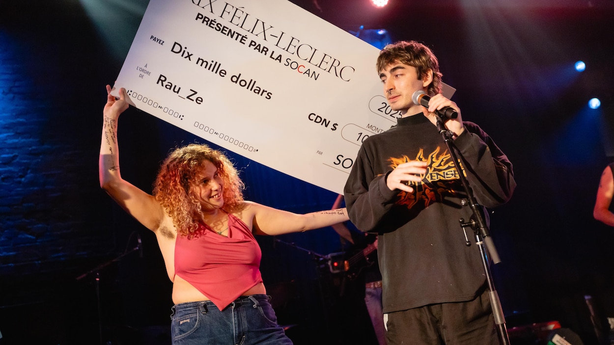 Rau_Ze remporte le prix Félix-Leclerc de la chanson | Radio-Canada