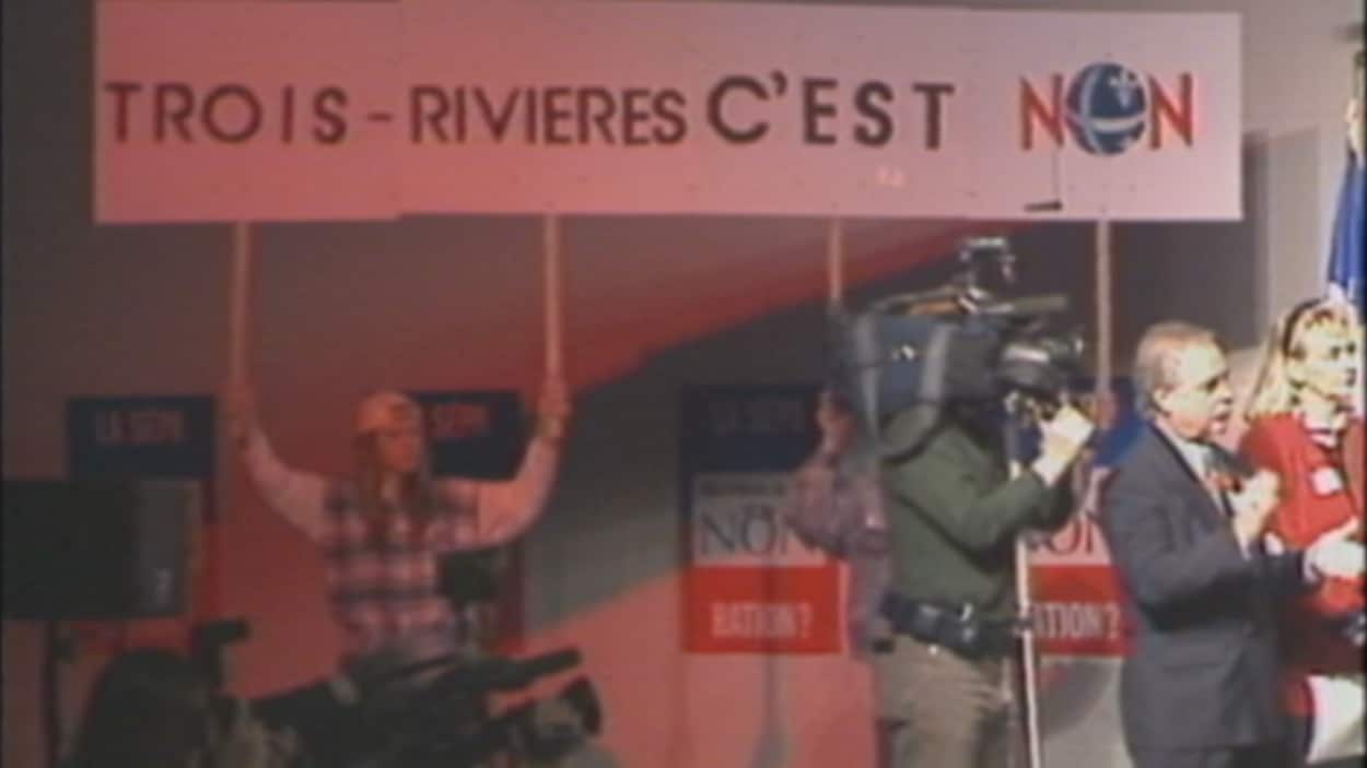 Il y a 30 ans, une soirée haute en émotion pour le référendum de 1995 ...