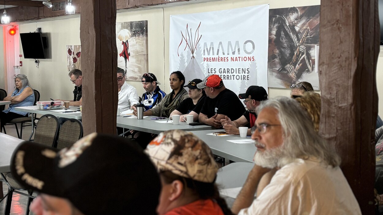 Première Nation Mamo : intensification à venir des actions et des blocages forestiers | Radio-Canada
