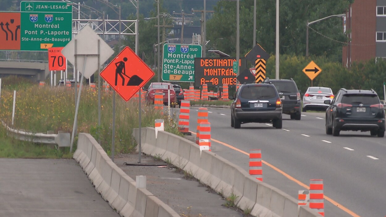 Une rentrée marquée par les travaux routiers et la congestion à Québec ...