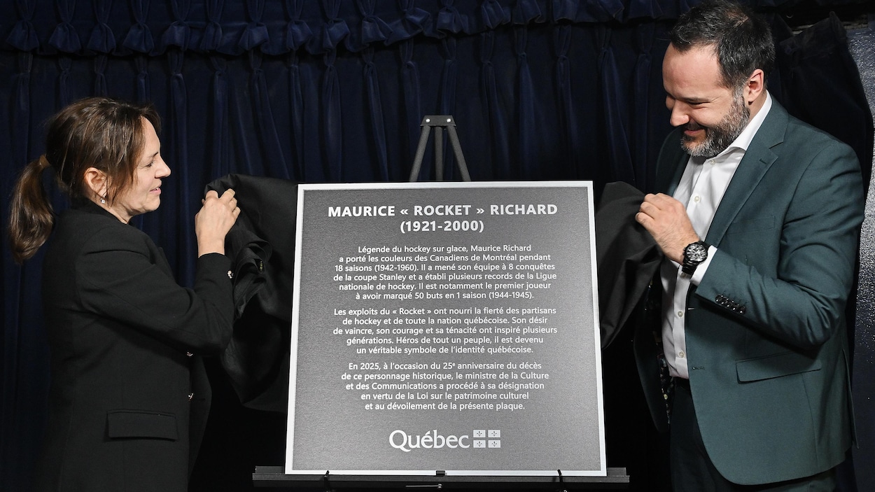 Maurice Richard désigné personnage historique du Québec | Radio-Canada