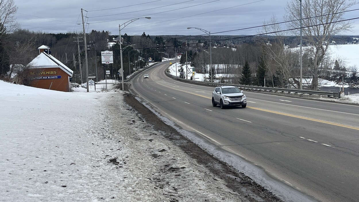 Plus de sécurité réclamée sur la route 169 à Chambord | Radio-Canada