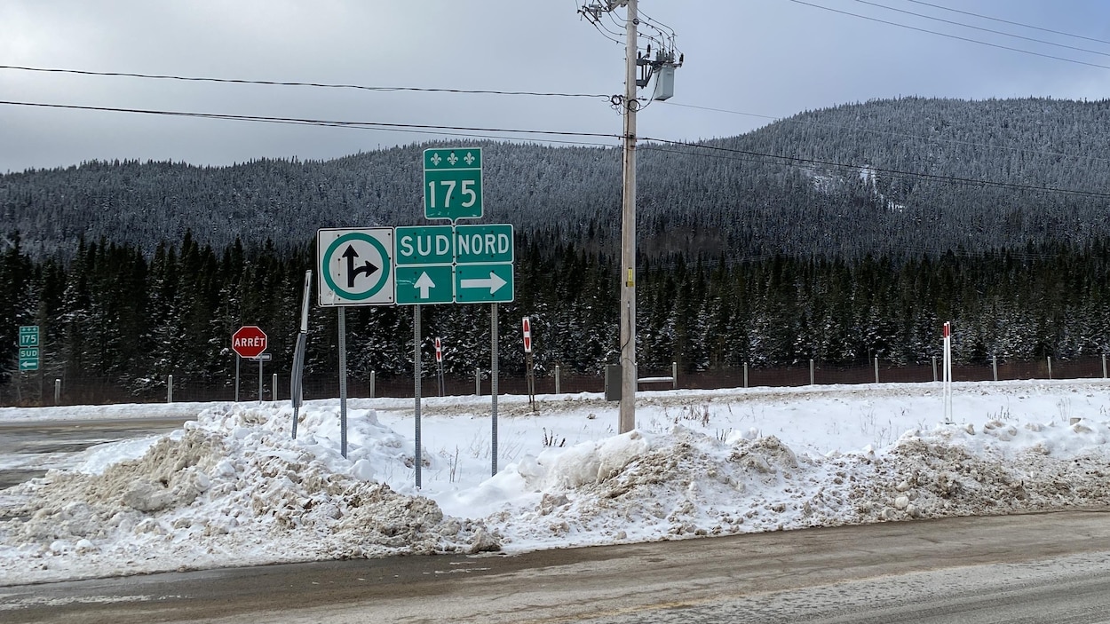 La route 175 est rouverte en direction nord après un carambolage ...