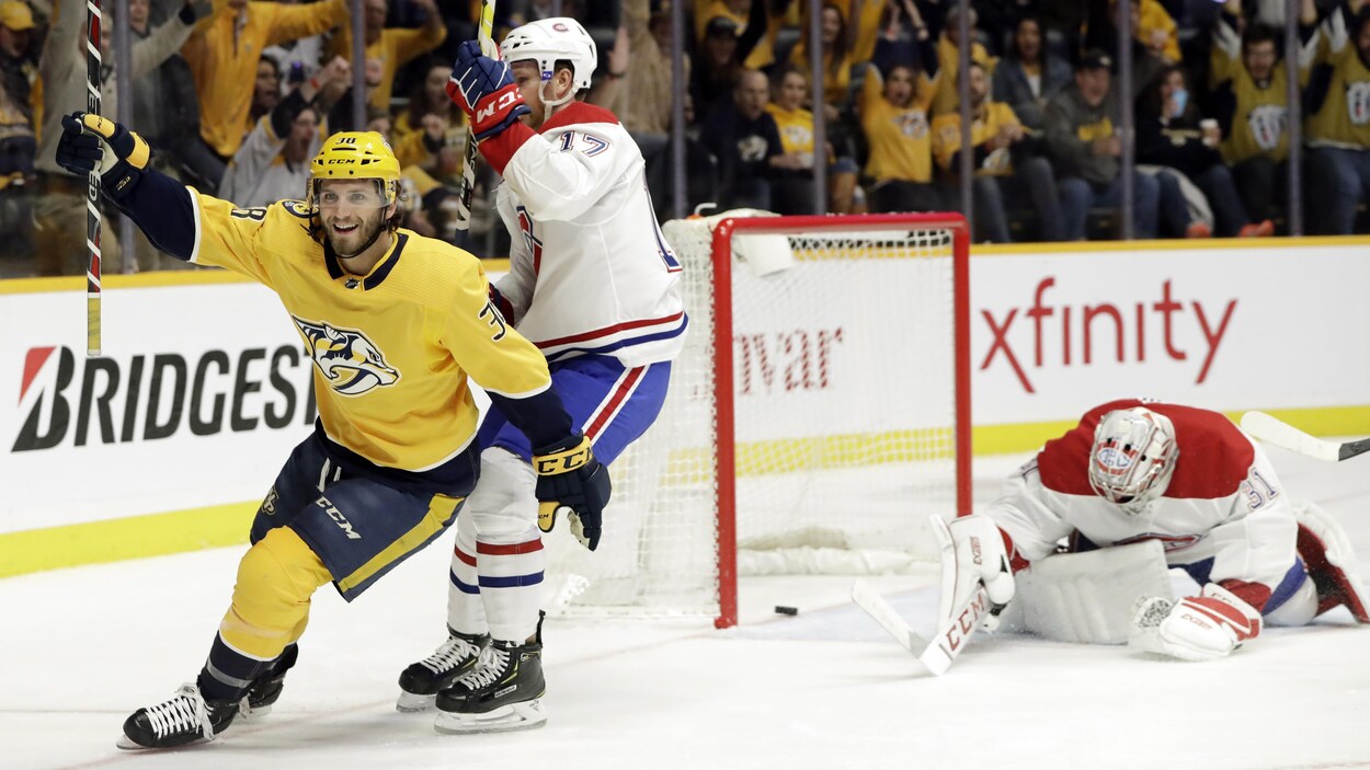 L'inconstance coûte cher au Canadien à Nashville | Radio-Canada.ca