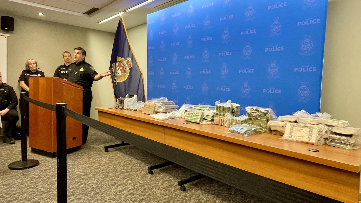 La police d’Ottawa procède à « l’une des plus grandes saisies de drogue ...