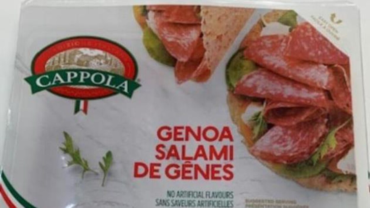 L’ACIA ordonne le rappel du salami de Gênes de marque Cappola | Radio ...