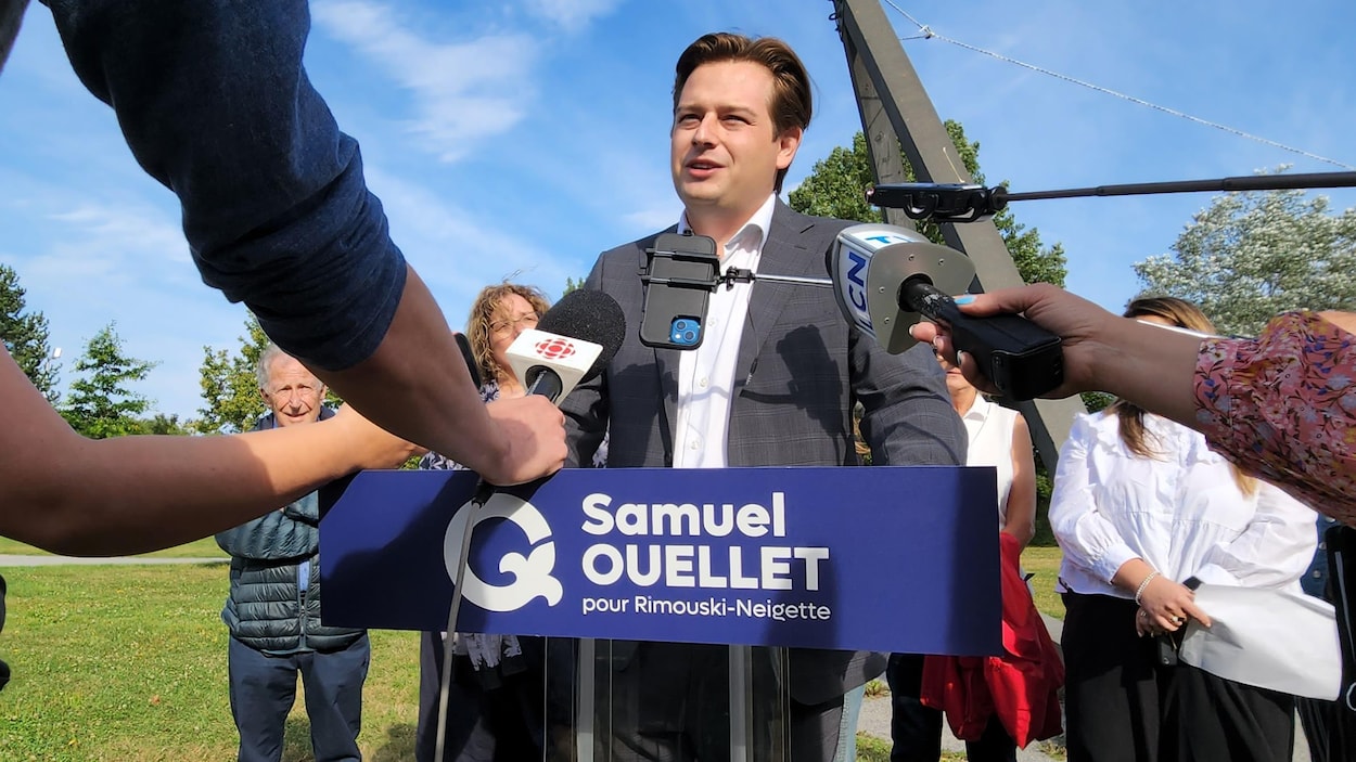 Samuel Ouellet ne sera pas candidat pour le PQ dans Rimouski | Radio-Canada