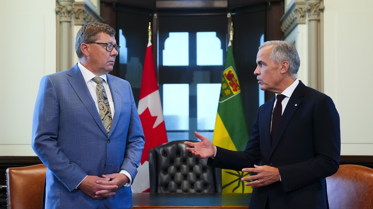 Scott Moe rencontre Mark Carney à Ottawa après une mission commerciale ...