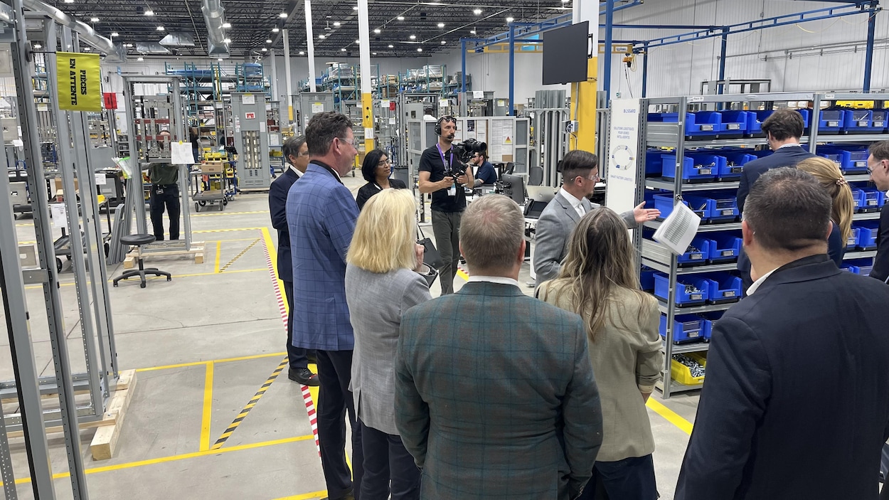 Une nouvelle usine Siemens est inaugurée à Drummondville | Radio-Canada