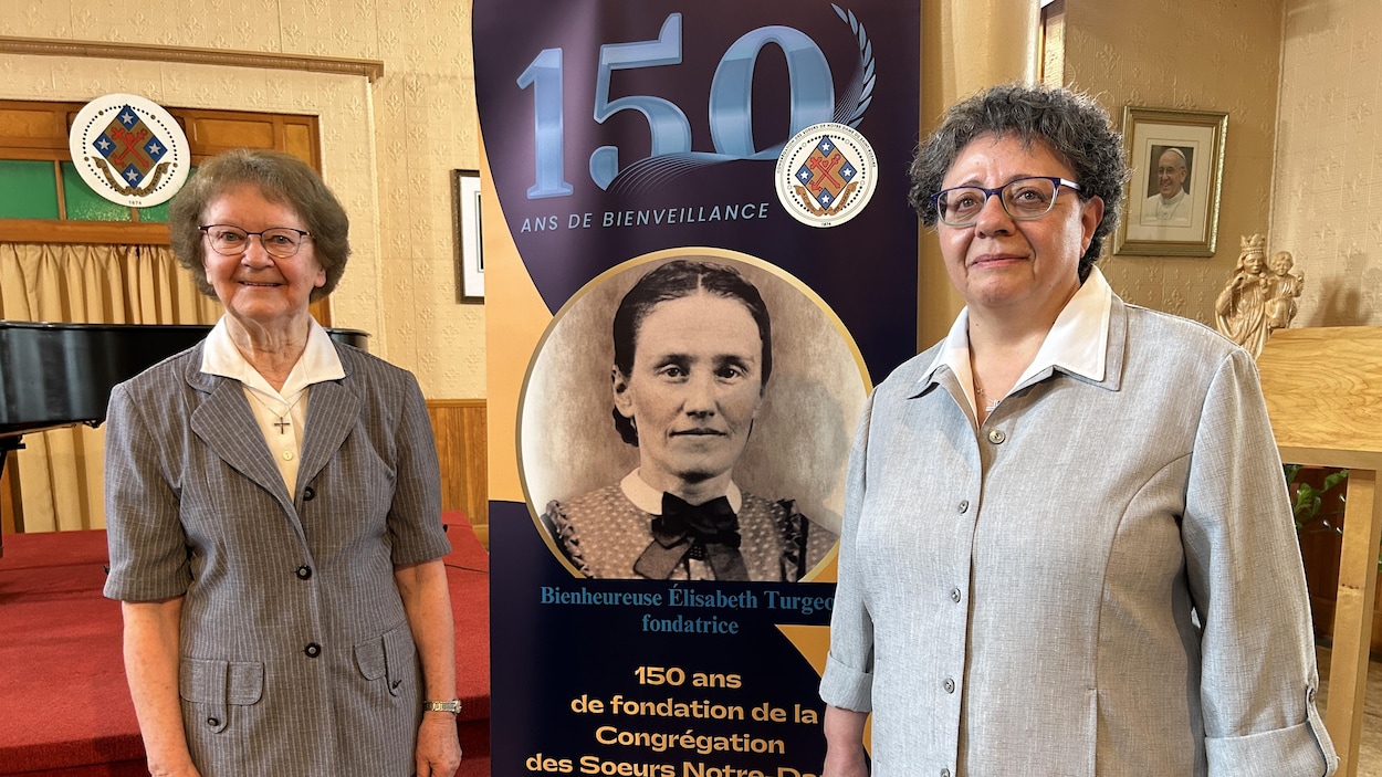 Les Sœurs de Notre-Dame du Saint-Rosaire soulignent leur 150e anniversaire | Radio-Canada