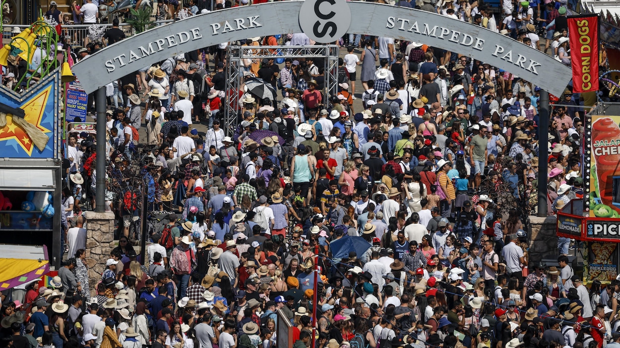 Le Stampede 2023 frôle un record de fréquentation | Radio-Canada