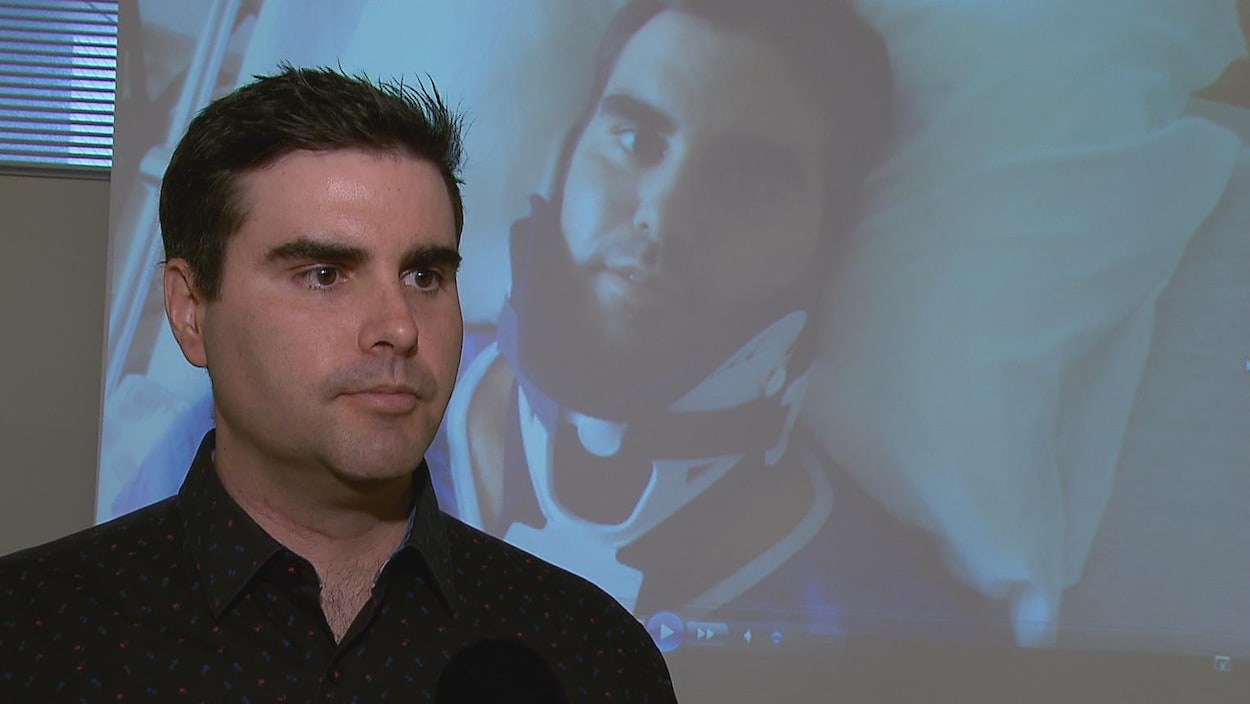 Sauvé après une grave blessure à la colonne vertébrale | Radio-Canada.ca