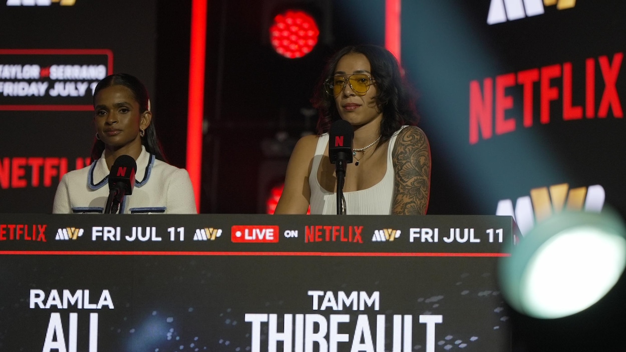 Le défi new-yorkais de la boxeuse Tammara Thibeault | Radio-Canada