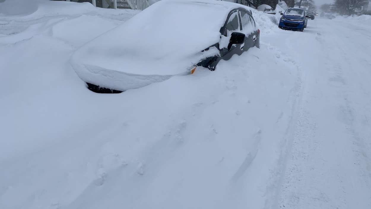 La tempête de neige en Abitibi-Témiscamingue en images | Radio-Canada