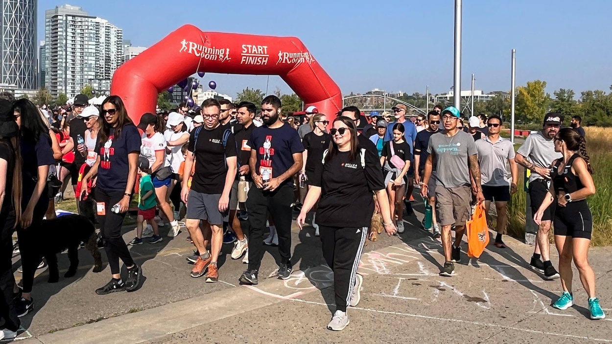 Calgary en première ligne pour la 45e course Terry Fox | Radio-Canada