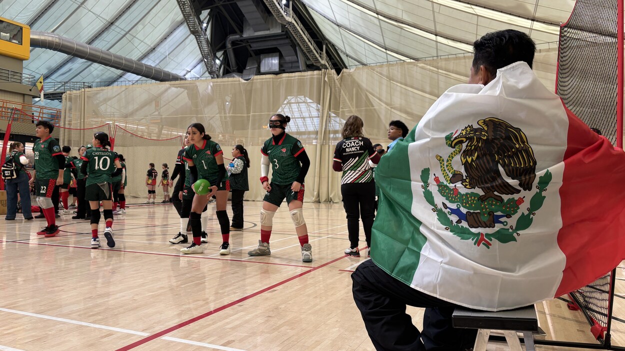 Calgary accueille un tournoi de ballon-chasseur pour jeunes | Radio-Canada