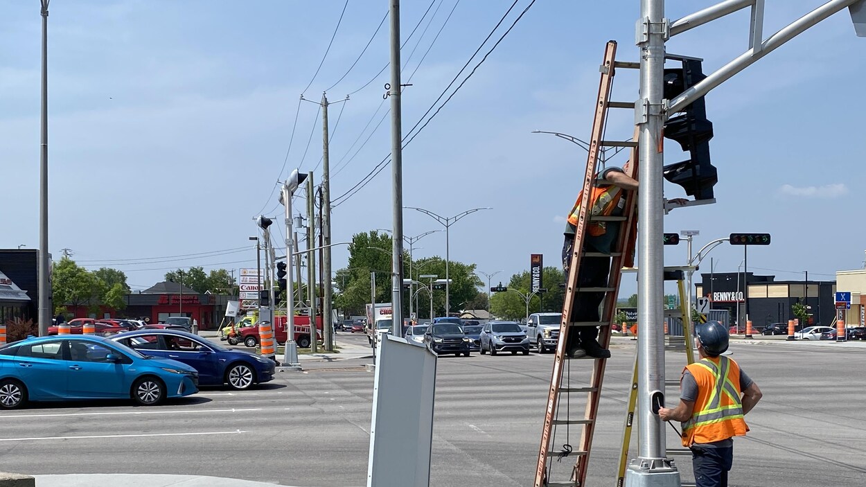 L’intersection Talbot et Université sera sécurisée par une traverse ...