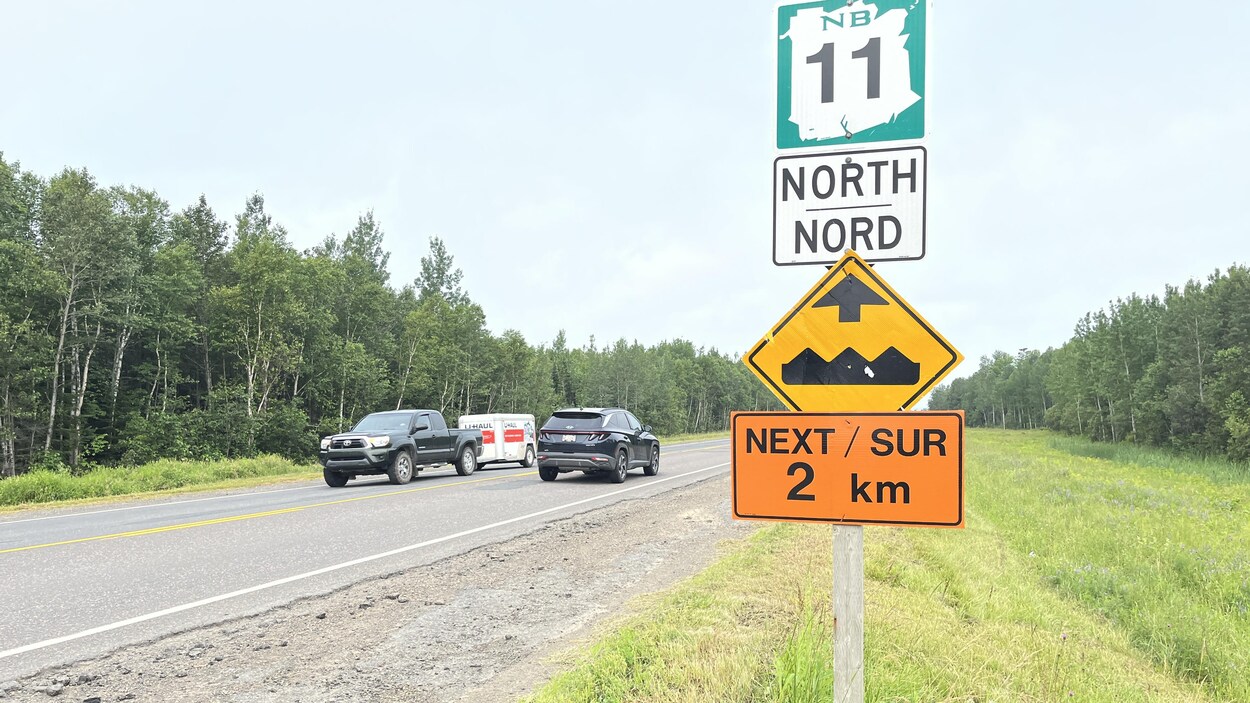 Route 11 : bientôt deux nouvelles voies de dépassement | Radio-Canada