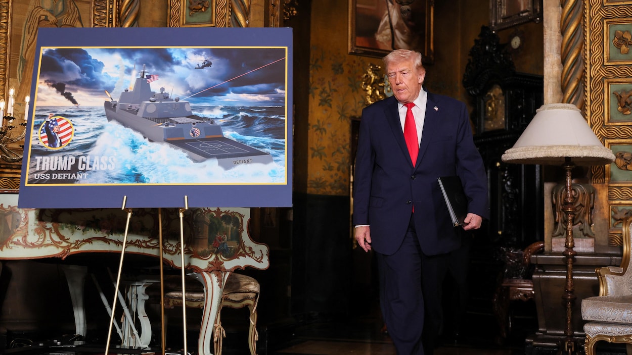 « Classe Trump » : une nouvelle catégorie de navires de guerre au nom ...