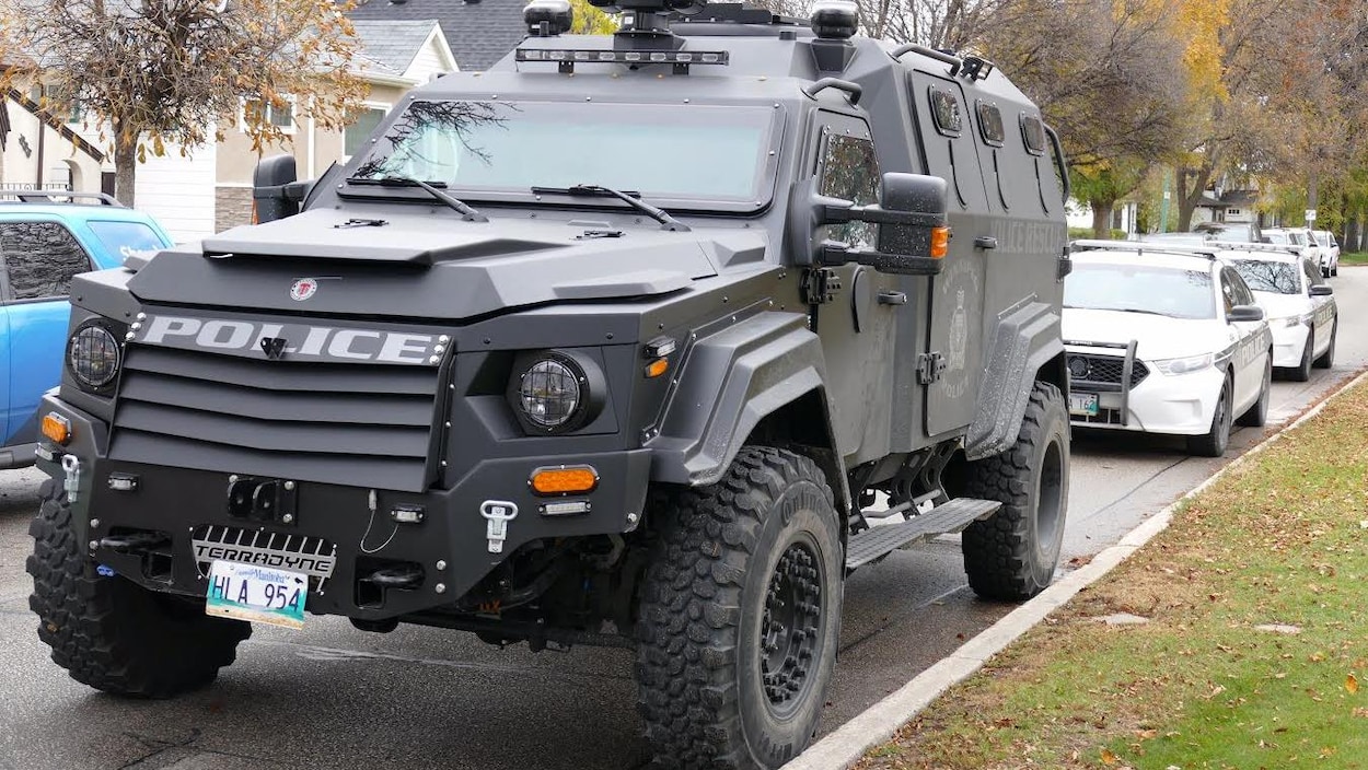 La police de Fredericton se dote d’un véhicule blindé | Radio-Canada.ca