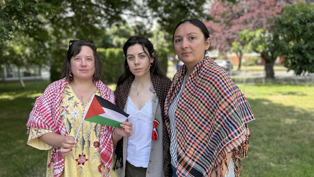 Des résidentes de Victoria qui ont tenté de marcher vers Gaza ...
