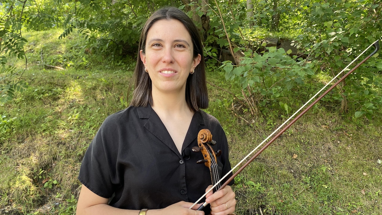 Marie Bégin propage sa passion pour la musique en région | Radio-Canada
