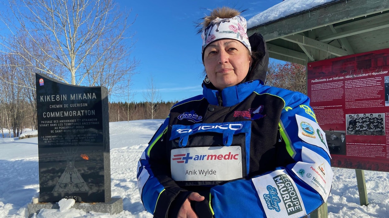 La seule participante de l'Expédition Premières Nations de Pikogan ...