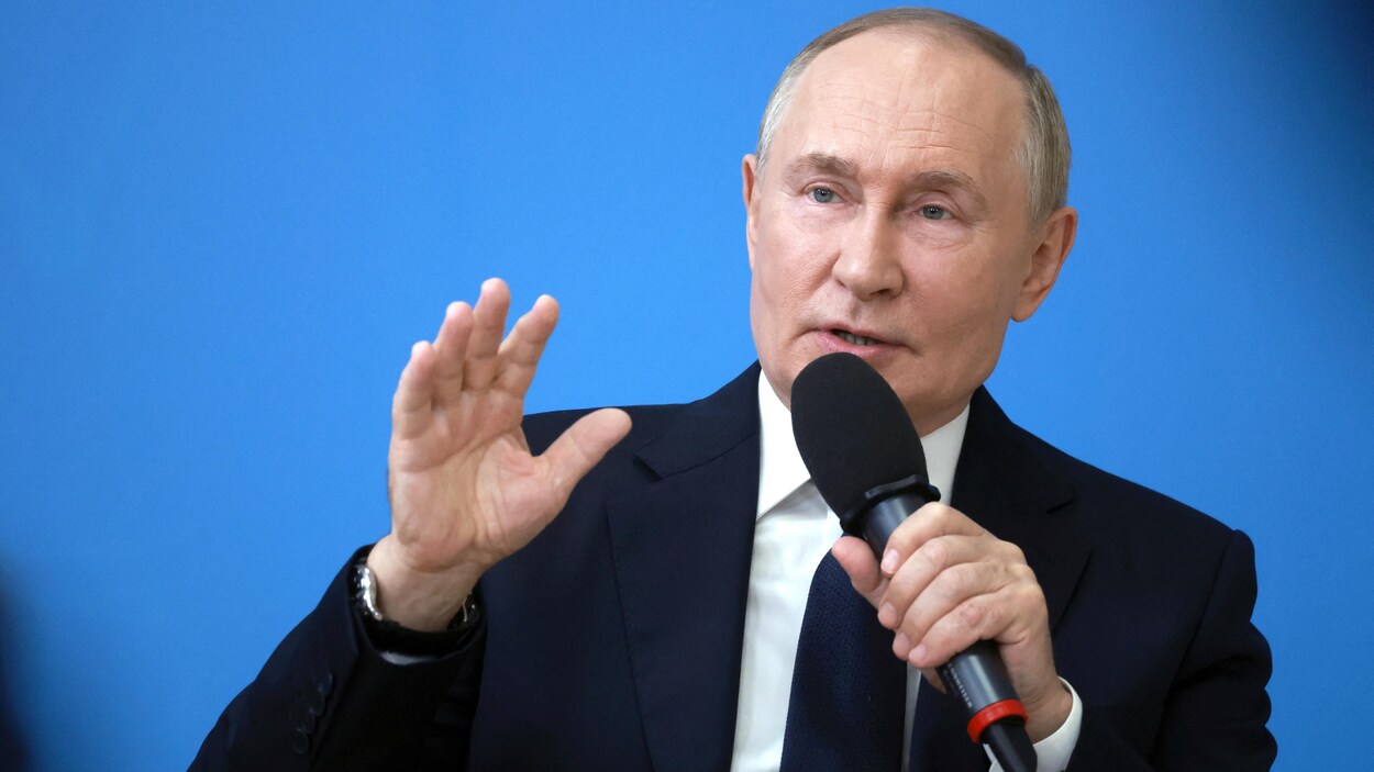 Poutine vante l’avancée russe en Ukraine, preuve de « l’échec » de l ...