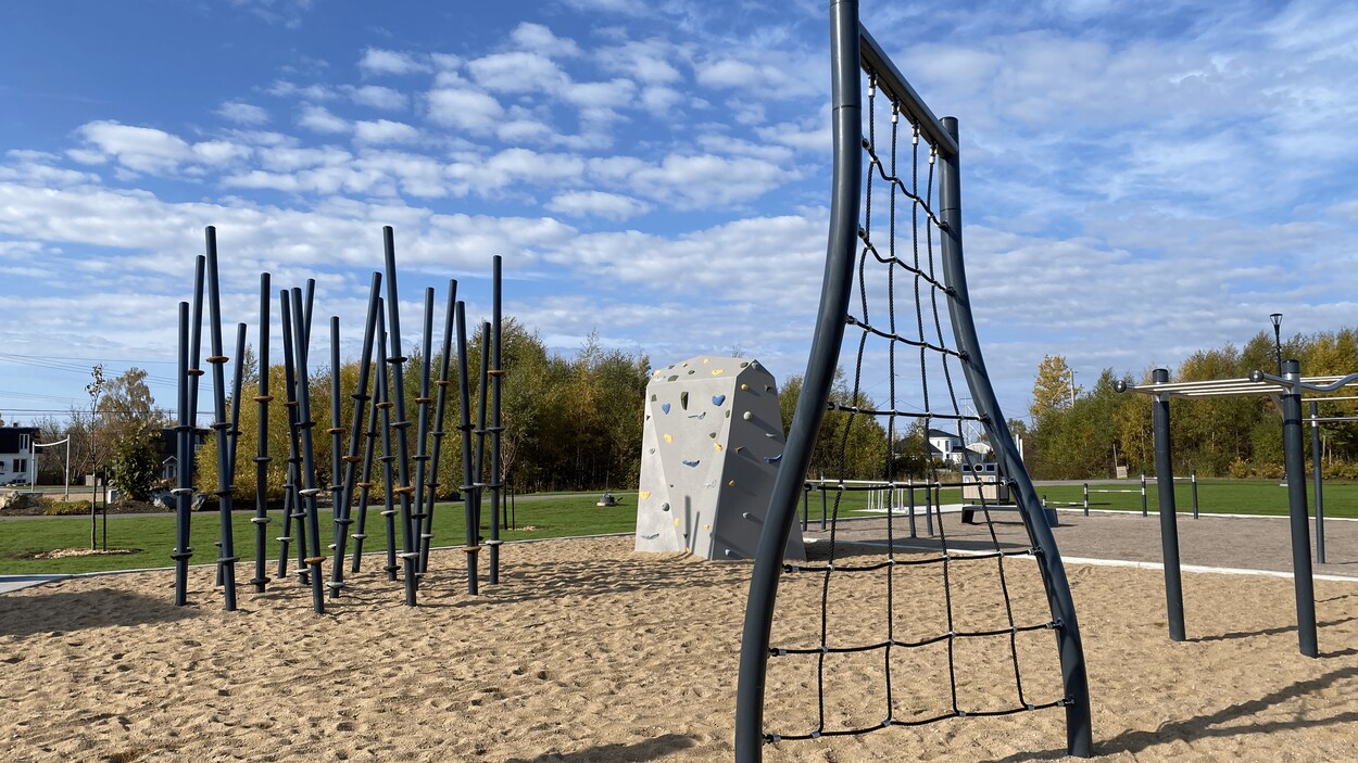 Le nouveau parc des Générations à Sept-Îles est inauguré | Radio-Canada.ca