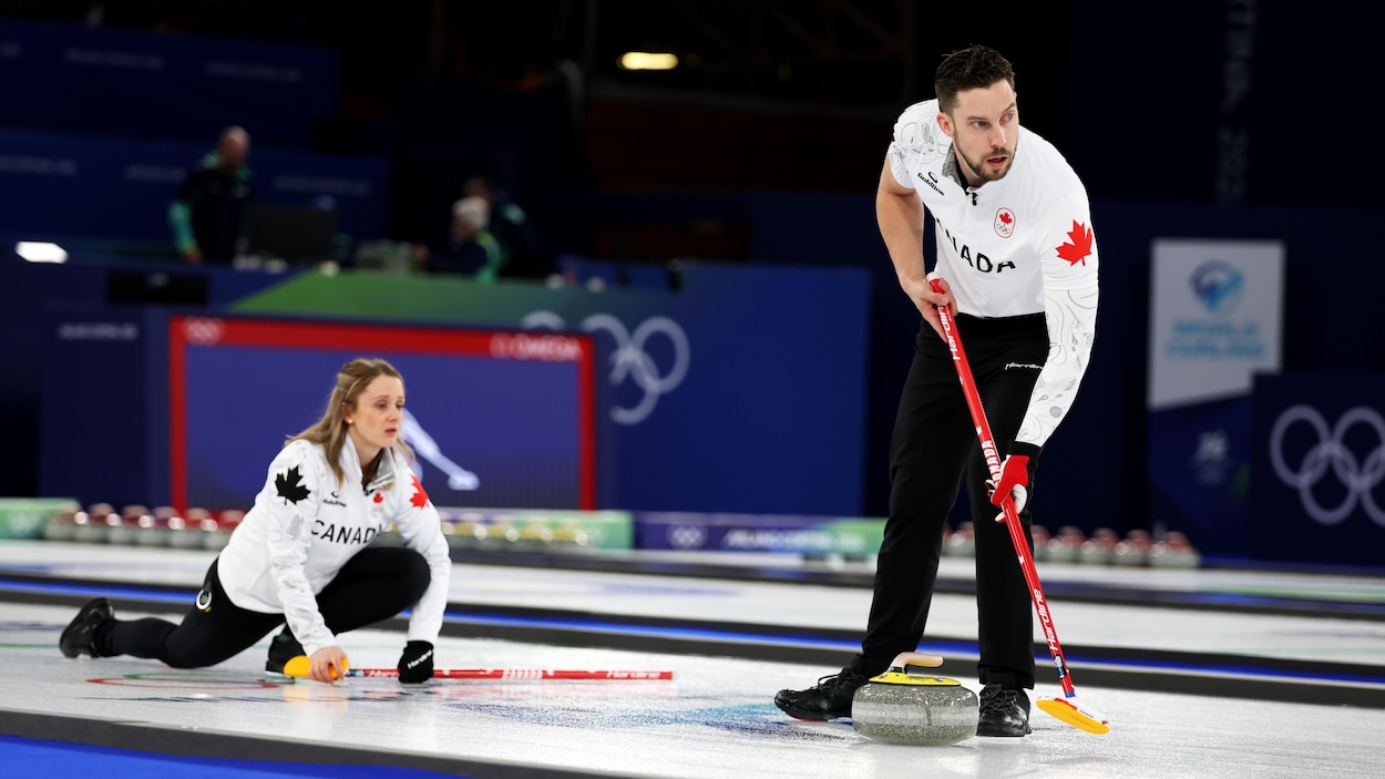 Curling double mixte : le Canada s’incline face à la Grande-Bretagne ...
