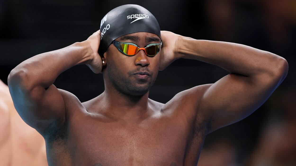 Le nageur Josh Liendo rate la finale du 50 m style libre | Radio-Canada