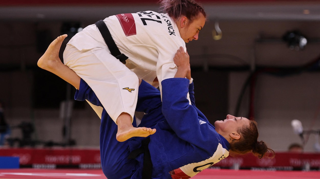 La judoka Ecaterina Guica éliminée par la 7e du monde | Radio-Canada.ca