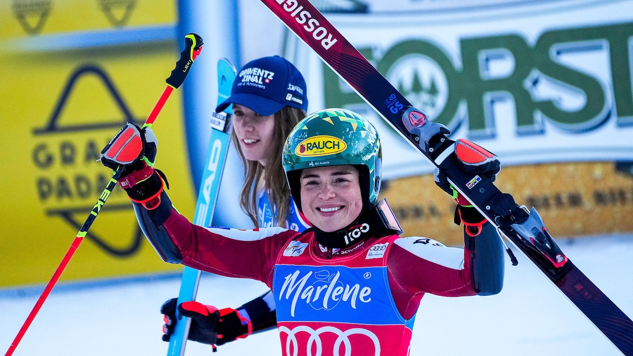 Julia Scheib remporte le slalom géant de Kronplatz, Valérie Grenier 9e ...