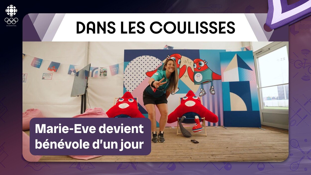 Marie-Eve Potvin devient bénévole d’un jour | Radio-Canada