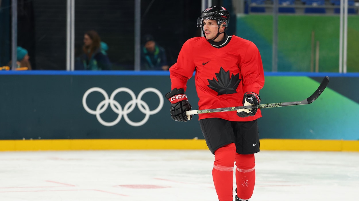 Les hockeyeurs canadiens sautent sur la glace à Milan | Couverture en ...