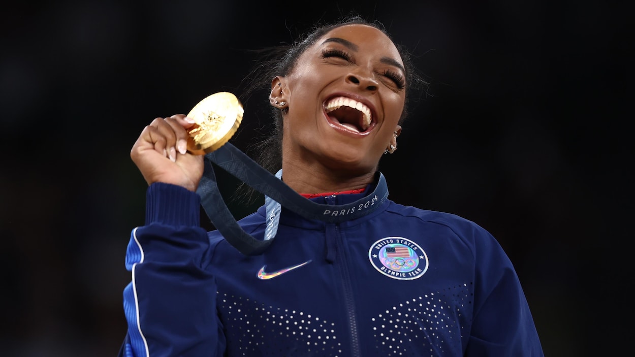 Impériale, Simone Biles remporte une troisième médaille d’or à Paris ...