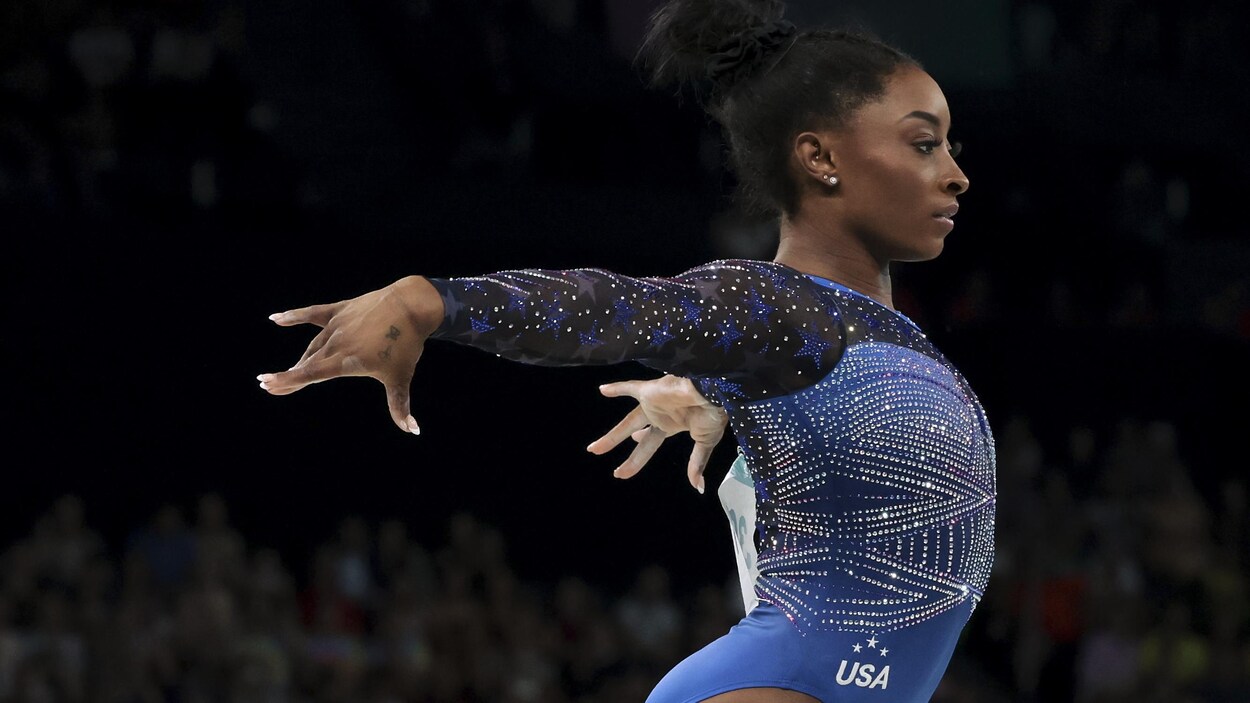 Simone Biles ne sait pas si elle ira aux JO de 2028 | Radio-Canada